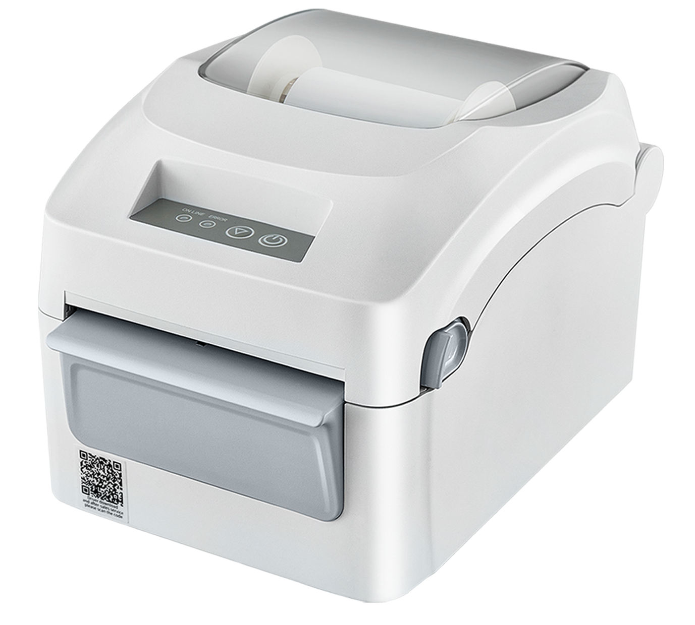 Grozziie Thermal Label Printer, 203DPI USB-Bluetooth Shipping Label ...