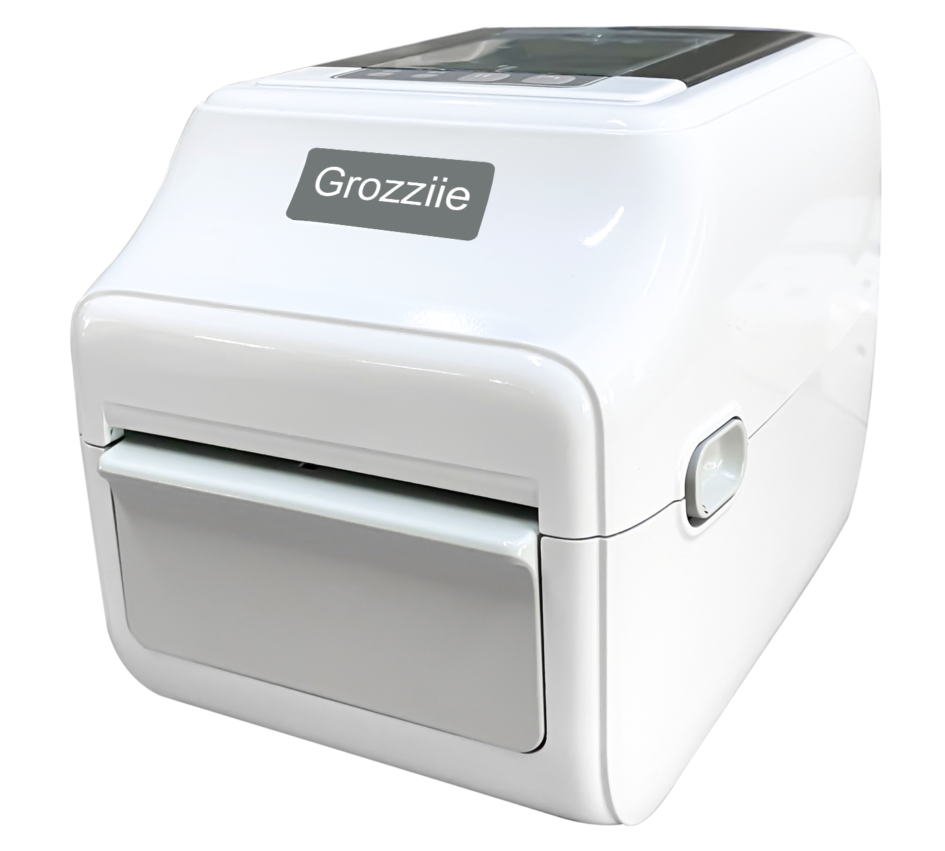 Grozziie Thermal Label Printer, 203DPI USB-Bluetooth Shipping Label ...